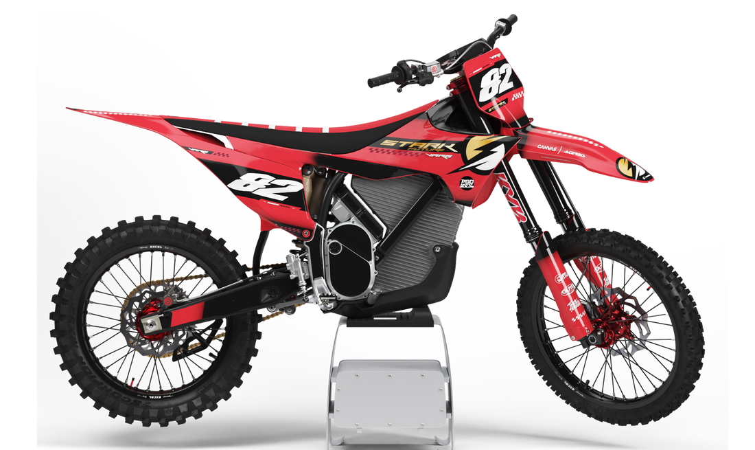 Stark Future Varg Shroud and number plate graphic kit – PGD Motobuilds